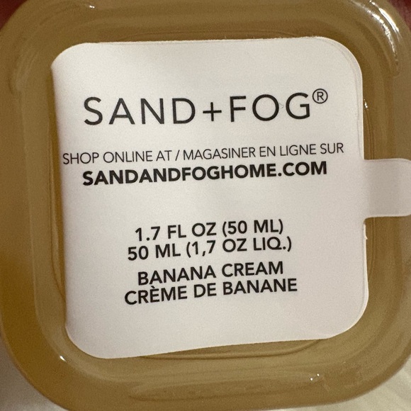 Sand + Fog | Bath & Body | Nwt Sand Fog Edp Fragrance Oil In Banana ...